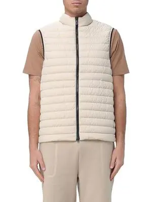 Peuterey Quilted Zip-up Vest - Yellow
