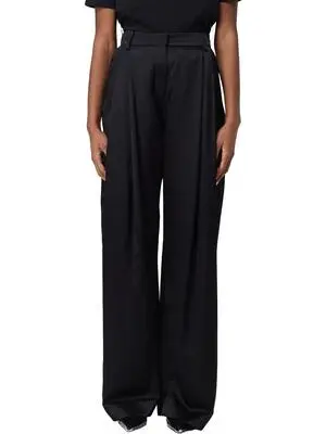 Nina Ricci Tailored Wide Leg Trousers - Black