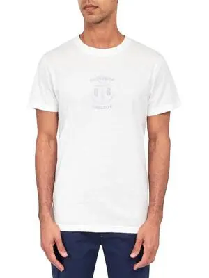 BROOKLYN BRIGADE Slim Fit Logo T-shirt - White