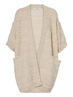 Max Mara Cotton-blend Cardigan - Beige