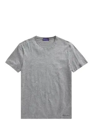 Ralph Lauren Purple Label Lisle Crewneck T-shirt - Gray