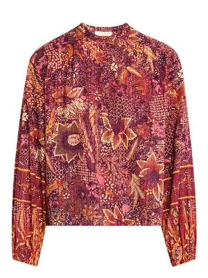 Ulla Johnson Harlowe Floral Blouse - Mltpat