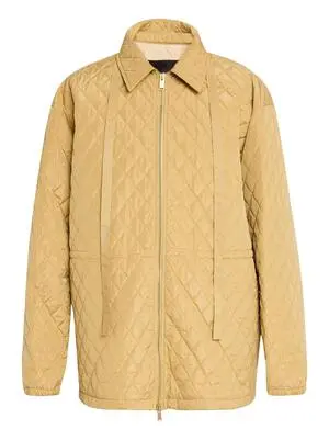 Fabiana Filippi Quilted Taffeta Jacket - Oro