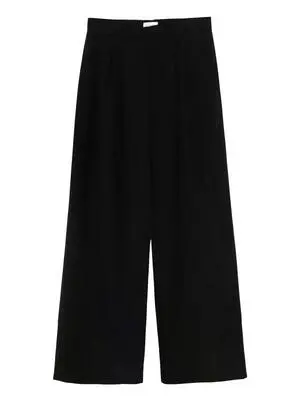 Magda Butrym Pleat-detail Trousers - Black