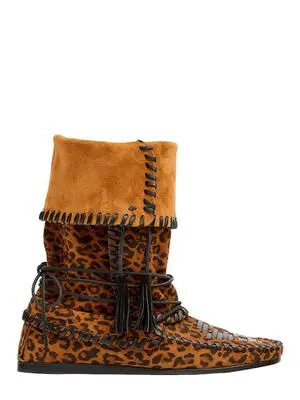 Isabel Marant Étoile Winki Boots - Leopard