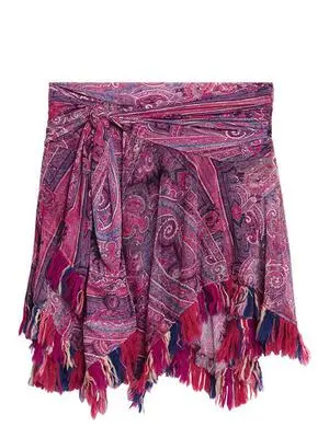Isabel Marant Étoile Dova Printed Skirt - Pink