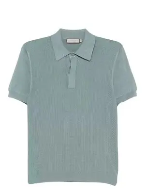 CANALI Textured Polo Shirt