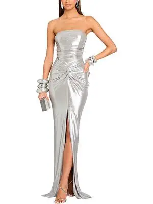Retrofete Maytal Gown - Silver Cloud