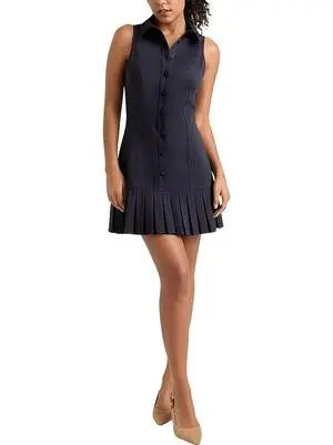 Cinq À Sept Sleeveless Lucilla Dress - Navy