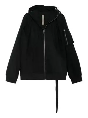 Rick Owens Gimp Flight Jacket - Black