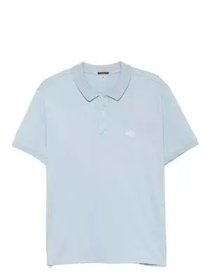 C.P. COMPANY Cotton Polo Shirt - Blue