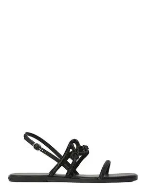 Karl Lagerfeld Olympia Signa Sandals - Black