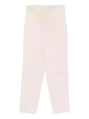 FORTE_FORTE Tapered Trousers - Neutrals