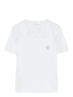 FORTE_FORTE Cotton T-shirt - Blue