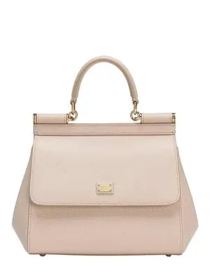Dolce & Gabbana Small Sicily Handbag - Pink