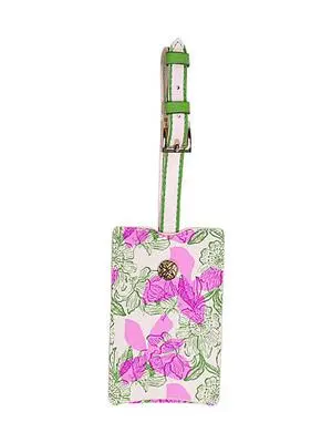 LILLY PULITZER Printed Luggage Tag Multi Sunset Shadows