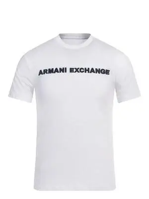 Armani Exchange T-shirt Size Cotton - White