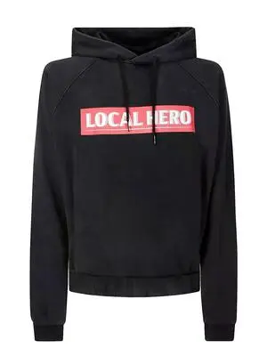 Martine Rose Slogan-print Hoodie - Black