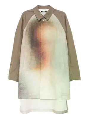 UNDERCOVERISM Graphic-print Coat - Neutrals