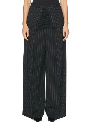 Jean Paul Gaultier Tailored Pant - Black & White