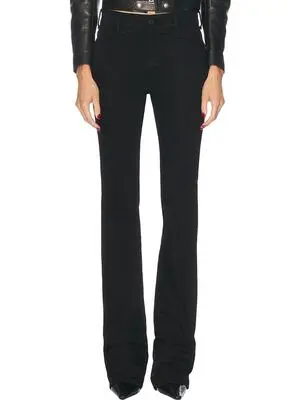 TOM FORD Denim Flare Pant - Black