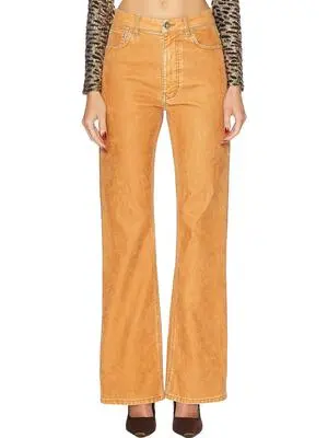 Rabanne Straight Leg Jeans - New Caramel