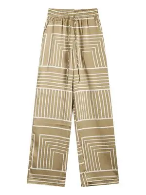 4TH & RECKLESS Amira Trousers - Sage Print