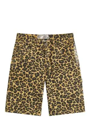 STAN RAY Big Job Painter Shorts - Leopard Camo