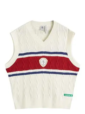 Adidas Originals Retro Sports Vest - Off White
