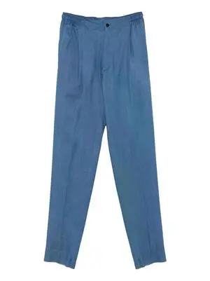 Kiton Tapered Trousers - Blue