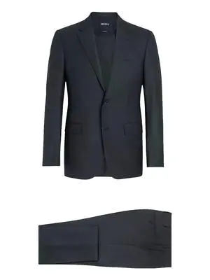 Zegna Single Breasted Suit - Blue