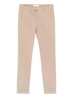 BRIGLIA 1949 Tapered Trousers - Brown