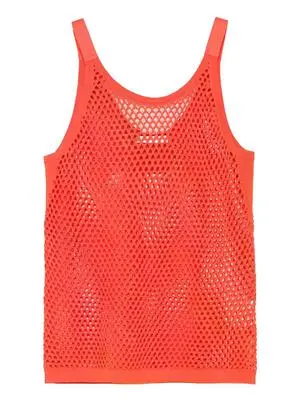 Helmut Lang Scoop-neck Tank Top - Orange