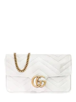 Gucci Gg Marmont Mini Bag - Grey