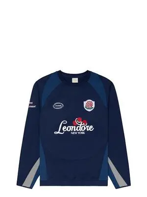 Aimé Leon Dore Team Leon Performance Crewneck Sweatshirt - Navy Blue