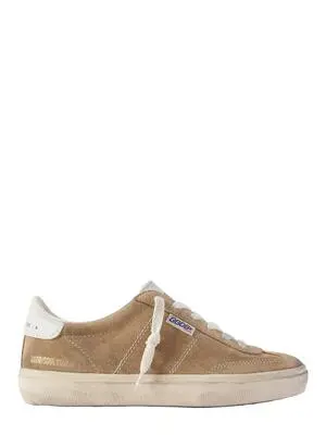 GOLDEN GOOSE Soul-star Distressed Sneakers - Brown