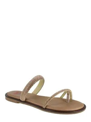 NATIONAL COMFORT Alicante Crystal Slide Sandal - Platinum