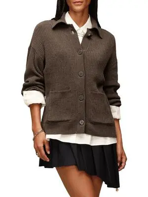 UGG Junipher Cozy Knit Lite Cardigan - Dense Smoke