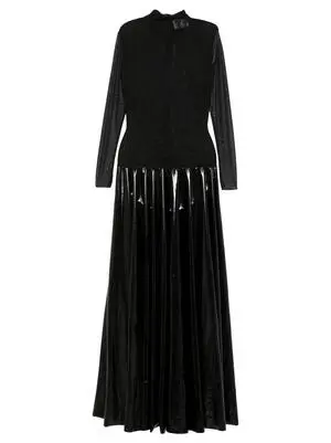 ATU BODY COUTURE Panelled Maxi Dress - Black