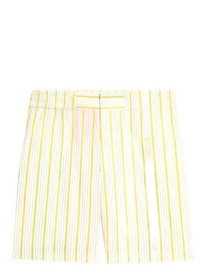 Jacquemus Striped Shorts - Yellow