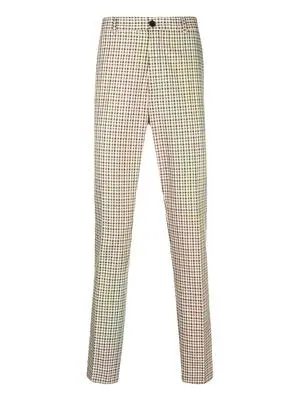 KENZO Kenzo Checkered Print Tailored Trousers