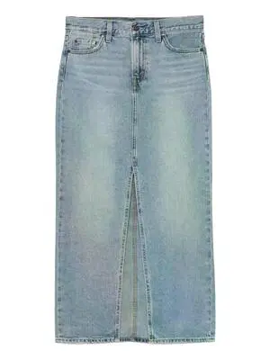 LEVI'S Levi's Ankle Column Maxi Skirt Blue
