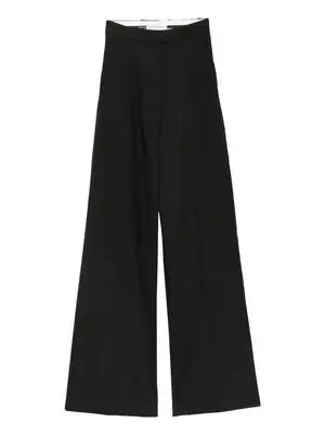 Viktor & Rolf High-waisted Trousers - Black