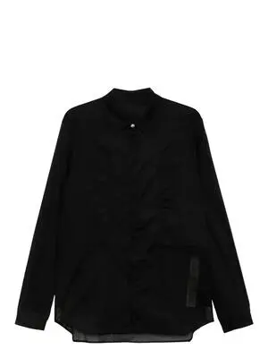 Rick Owens Fogpocket Shirt - Black