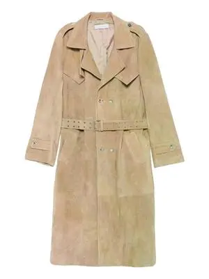 LUDOVIC DE SAINT SERNIN Amanda Trench Coat - Brown