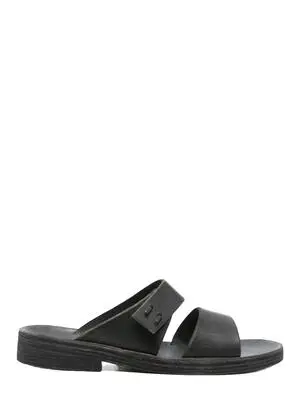 MA+ Leather Sandals - Black