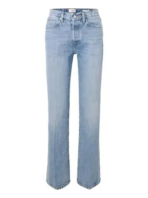 FRAME The Vertical Straight-leg Jeans - Blue