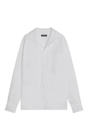 Dolce & Gabbana Linen Shirt - White