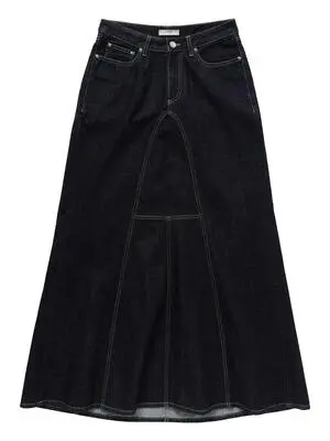 1989 STUDIO Long Denim Skirt - Blue