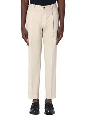 SANTANIELLO Cotton Trousers - White